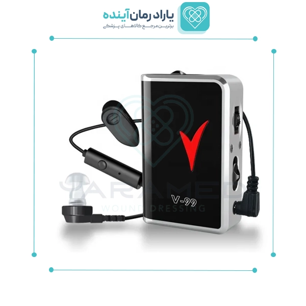 مشخصات،قیمت و خرید سمعک جیبی آکسون مدل v99|یارا درمان آینده 09198817994